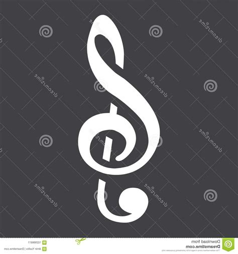 Treble Clef Icon At Collection Of Treble Clef Icon