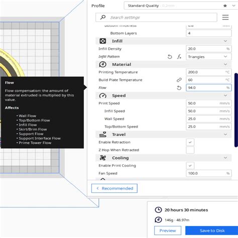 Flow Function Not Transferring Into G Code Issue Ultimaker Cura GitHub