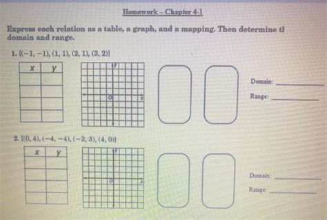 Solved Homework Chapter 4 1 Express Each Relation As A