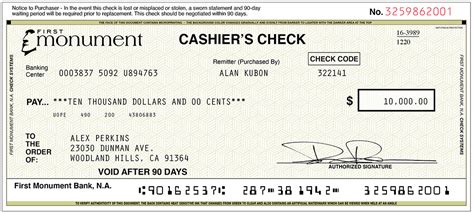 Cashier S Check Examples Examples Of Cashier S Check Vrogue Co