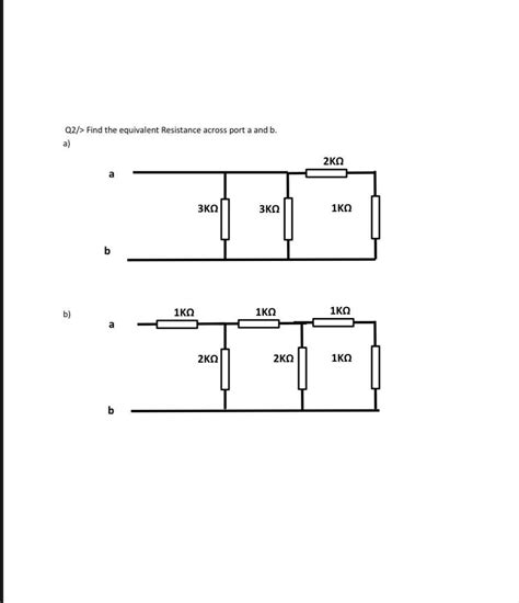 Solved Q1 Use Linearity For The Next Two Circuits To Find