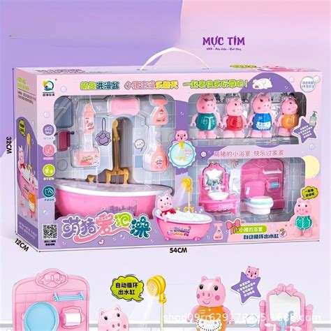 Hộp Phòng Tắm Heo Peppa