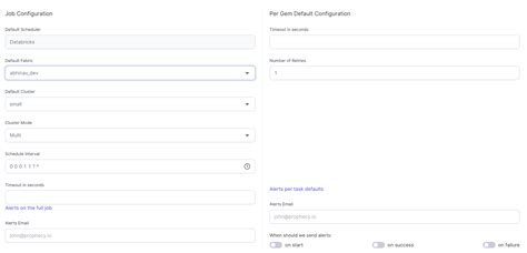 Databricks Jobs Prophecy
