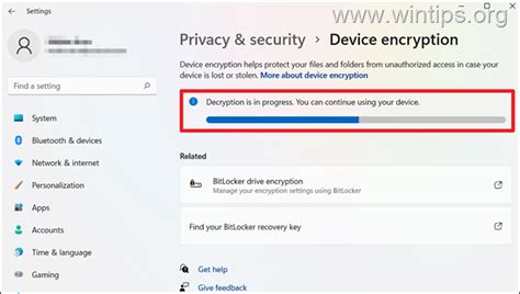 How To Disable Device Encryption In Windows WinTips Org