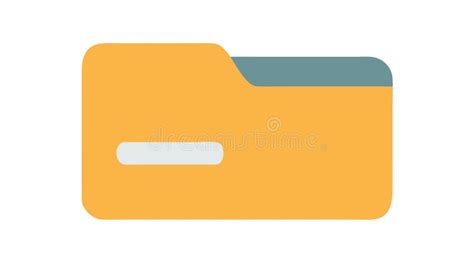 Yellow Folder Icon Universally Representing File Directories Vector Design Generative Ai