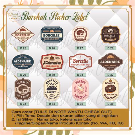 Jual Cetak Stiker Label Vinyl Cetak Stiker Label Produk Waterproof Kota Bekasi Barokah