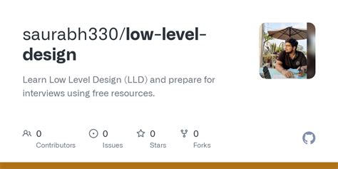 Github Saurabh330low Level Design Learn Low Level Design Lld And Prepare For Interviews