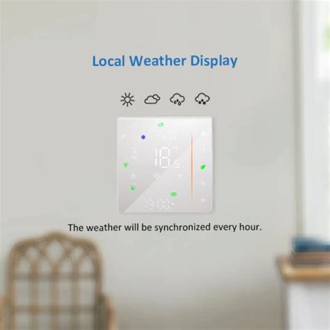 Hvac Fan Coil Digital Wifi Modbus Thermostat Temperature Controller