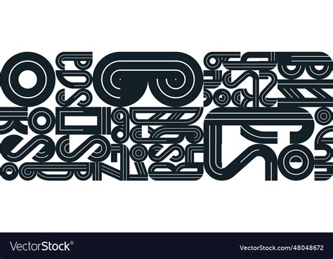 Seamless Geometric Pattern Abstract Background Vector Image