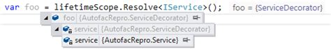 Redundantly Decorated Service When Using Nested Containerbuilder