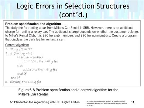 Lesson 6 1 More On Selection Structure Ppt