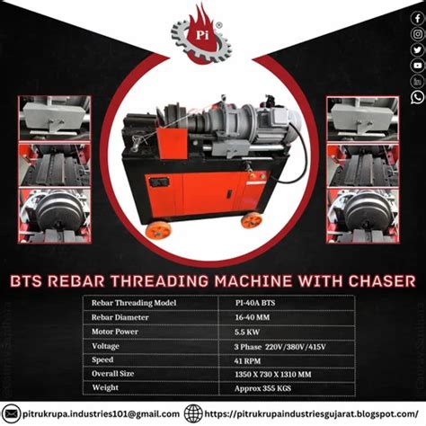 Rebar Thread Cutting Machine At ₹ 300000 रीबार थ्रेड कटिंग मशीन In