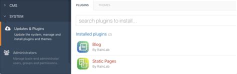 Getting Started With October CMS Static Pages SitePoint