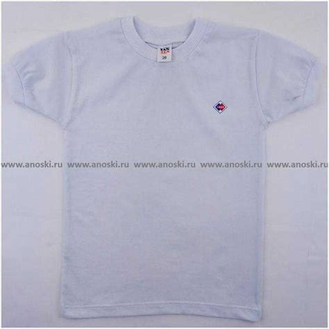 Футболка детская 100 хлопок белая Саша ФМ1 купить оптом с доставкой в РФ и СНГ