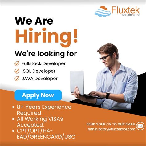 Fluxtek Solutions Inc On Linkedin Careerupgrade