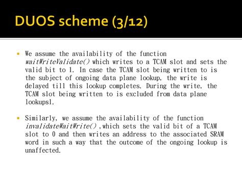 Ppt Duos Simple Dual Tcam Architecture For Routing Tables With
