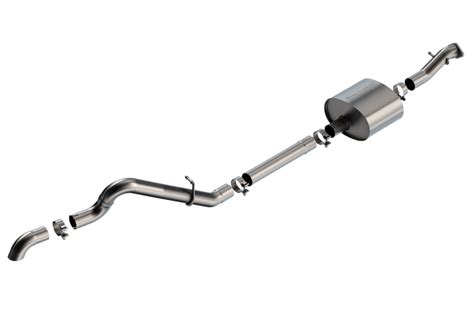 Borla 21 22 Ford Bronco 27l 2dr4dr T 304 Stainless Steel Cat Back S