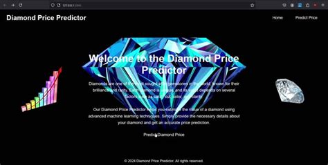 Python Django Machinelearning Flask Diamondpricepredictor Html Css Aryan Pote