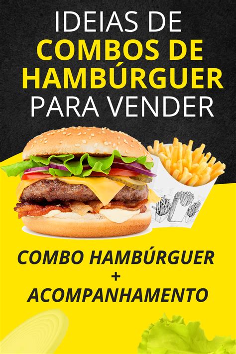 Ideias De Combos De Hambúrguer Para Vender