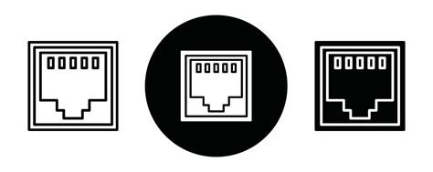 TCP Outline Icon Collection Or Set TCP Thin Line Art 47698030 Vector Art At Vecteezy