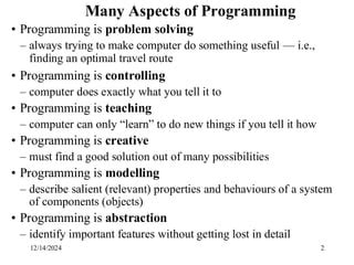 Object Oriented Programming - Chapter 1 - Introduction.pdf