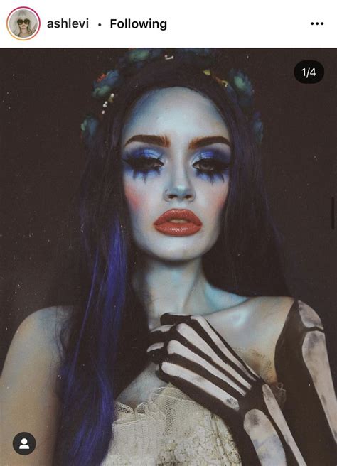 Pin On Corpse Bride Cute Halloween Makeup Halloween Costumes Makeup