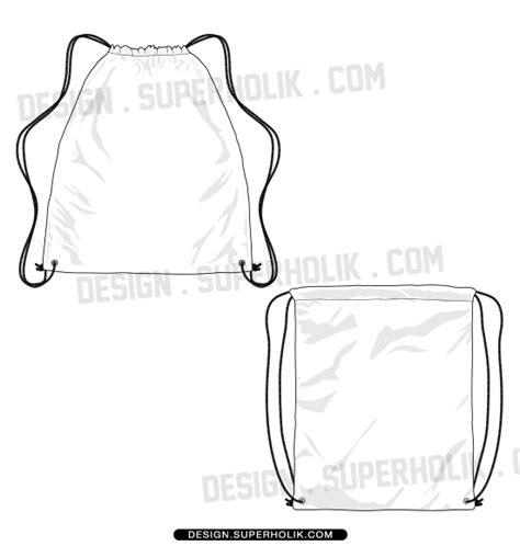 Fashion Design Templates Vector Illustrations And Clip Artsdrawstring