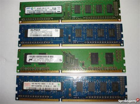 Pamięci Ram Ddr1 Ddr2 Sdram Do Komputera Warszawa Sprzedajemypl