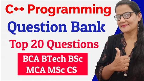 C Programming Language Most Important Question For Bca Btech Mca B