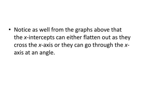 graphing polynomials ppt