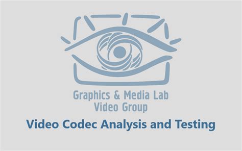 Video Codec Analysis And Testing