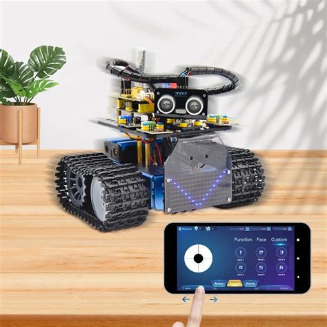Tanque Robot Inteligente V3 Juguete De Programación Winnerbe