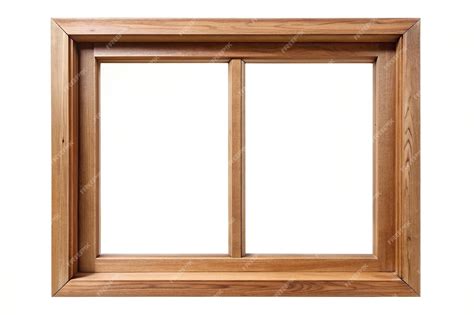Natural Isolated Interior Designwooden Window Building Texture Elegance