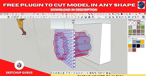 Architecture Resources Sketchup Must Have Plugin Curic Face Knife For