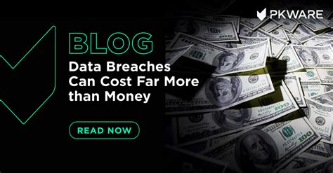 Data Breaches Can Cost Far More Than Money Pkware