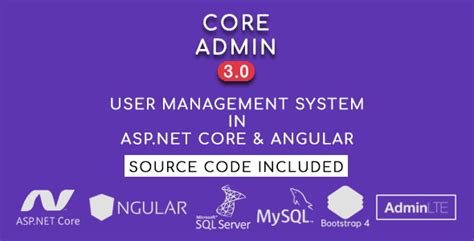 Core Admin User Management System In Aspnet Core And Angular By Appsbydotnet