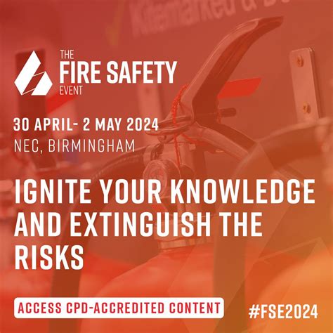 Home The Fire Safety Event 2026 Fire Safety Event Fse
