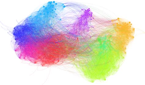 Download Colorful Network Graph Visualization