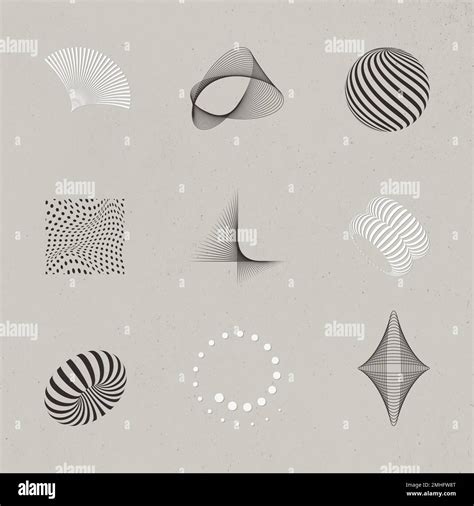 Abstract 3d Design Elements Collection Vector Stock Vector Image And Art Alamy