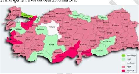 Municipal Water Distribution Model Results For 2006 According To