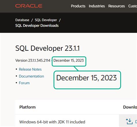 Oracle SQL Developer Is Now Available