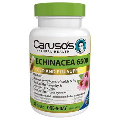 Carusos Echinacea 6500 50 Tablets Discount Chemist