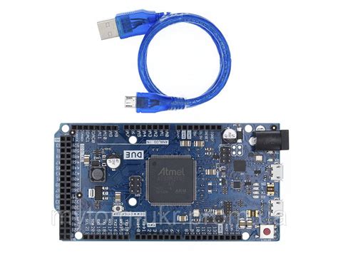 Купить Arduino Due R3 Due R3 Ch340 Atmega16u2 Atsam3x8e Arm C Usb Синій цена 2301 грн — Prom Ua
