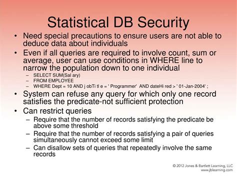 Ppt Chapter 9 Database Security Powerpoint Presentation Free Download Id6413011