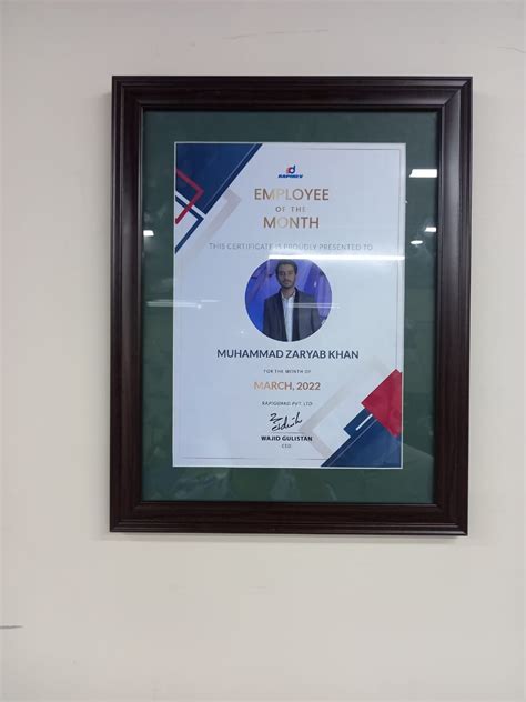 Muhammad Zaryab Khan On Linkedin Work Thankyou Management Employeeappreciation