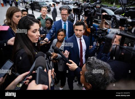 Rep Anna Paulina Luna R Fla Speaks With Reporters Outside The U S