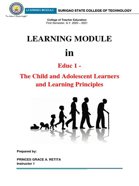 Educ 1 Learning Module Completed Pdf Learning Educational Assessment