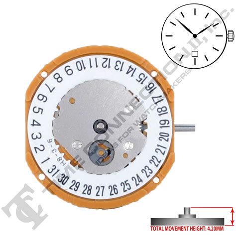 Miyotacitizen Ltd Gn15 D6 Japan Quartz Movement Ht Time Connection