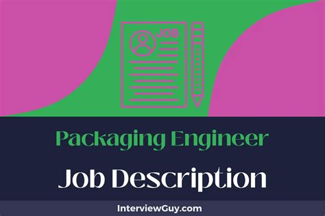 Packaging Engineer Job Description Updated For 2025