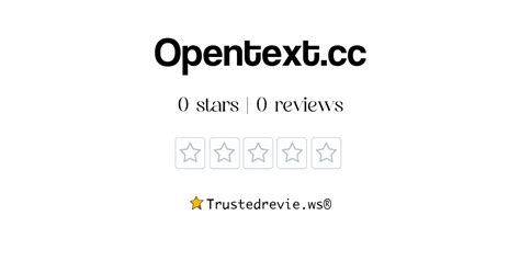 Opentext Cc Review Legit Or Scam [2025 New Reviews]